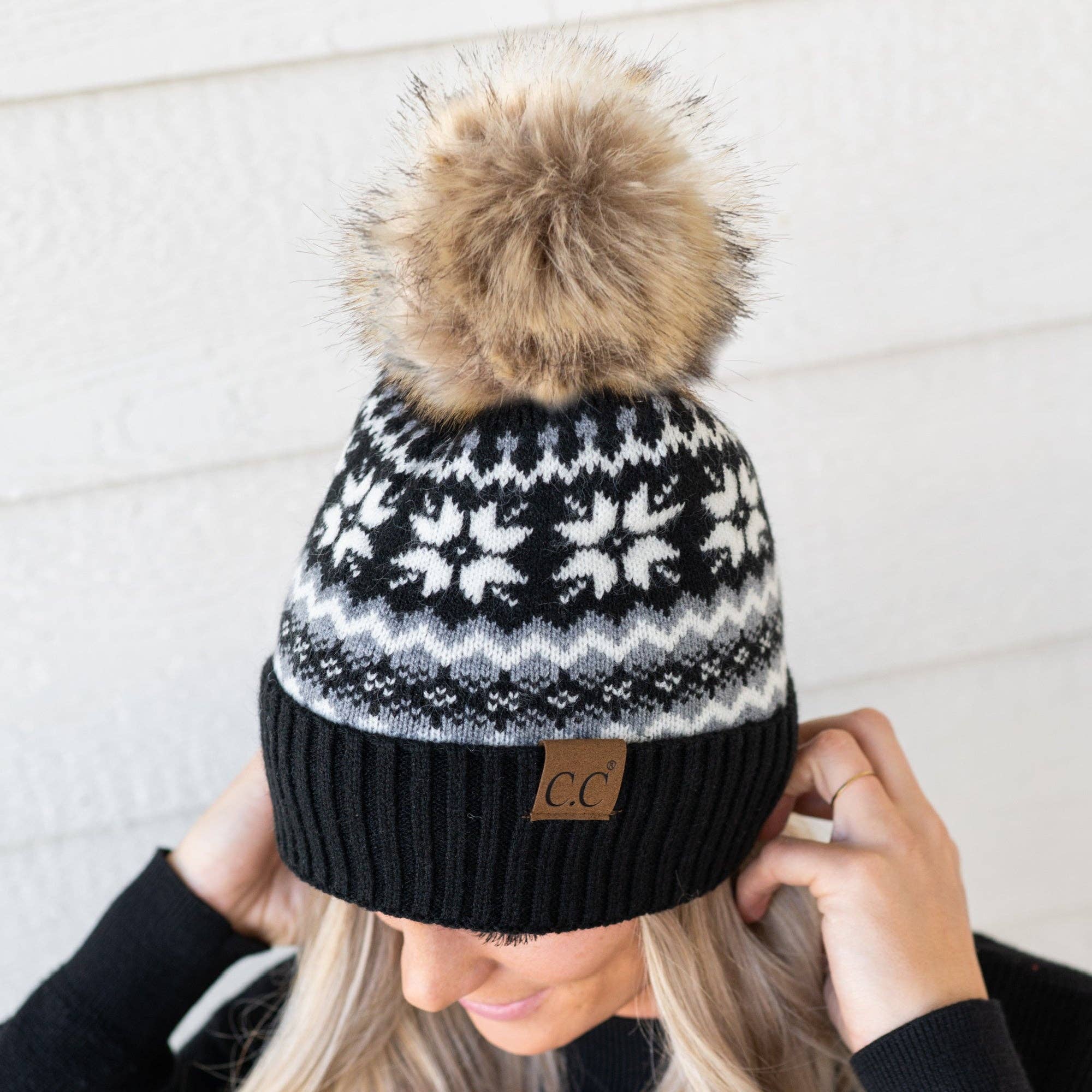 CC Nordic Fair Isle Beanie – Loveleigh Lane LLC
